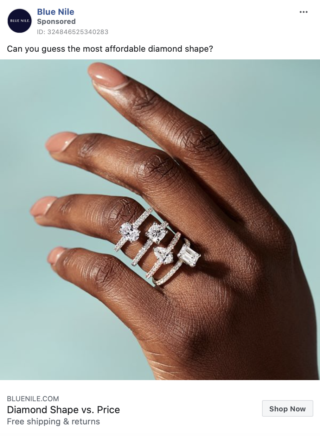 Engagement Ring Advertising Examples That Works Best